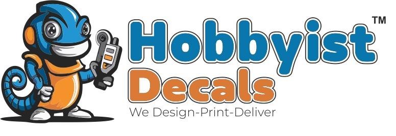 Hobbyist Decals - Custom Decals for Scale Models & Hobbyists